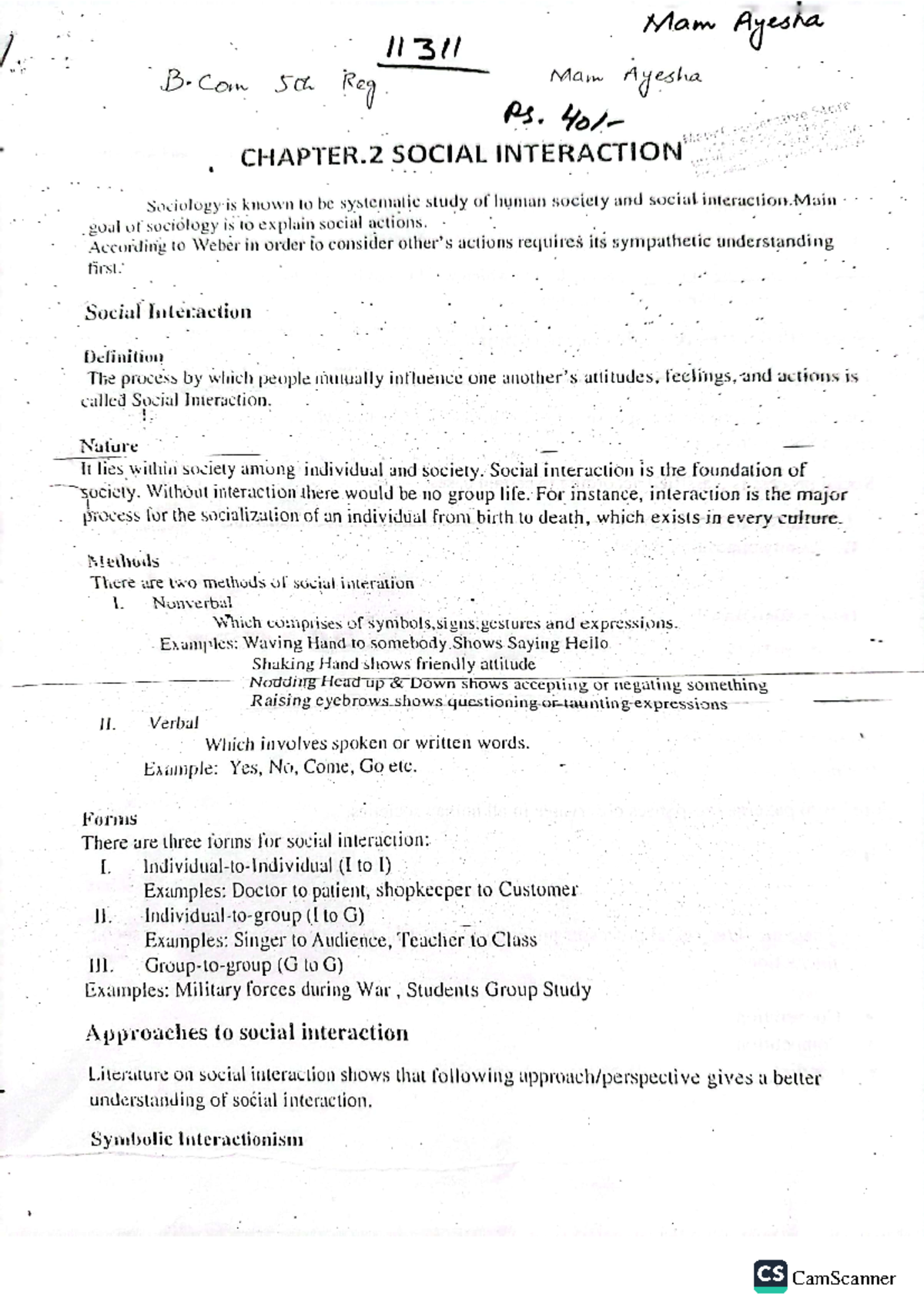 Chapter 2 ( sociology) - Sociology of Education - Studocu