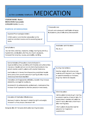 Lithium - ATI Med Template - ACTIVE LEARNING TEMPLATES THERAPEUTIC ...