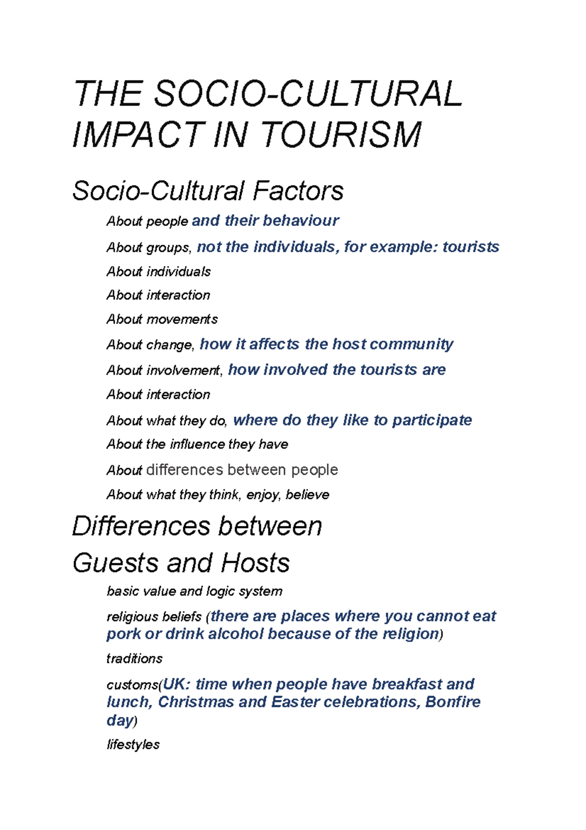 THE Socio Cultural Impact IN Tourism THE SOCIO CULTURAL IMPACT IN the-socio-cultural-impact-in-tourism-the-socio-cultural-impact-in