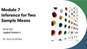 Formula sheet stat213 - Summary Applied Statistics - STAT 213 Exam 1 Formula Sheet Descriptive ...