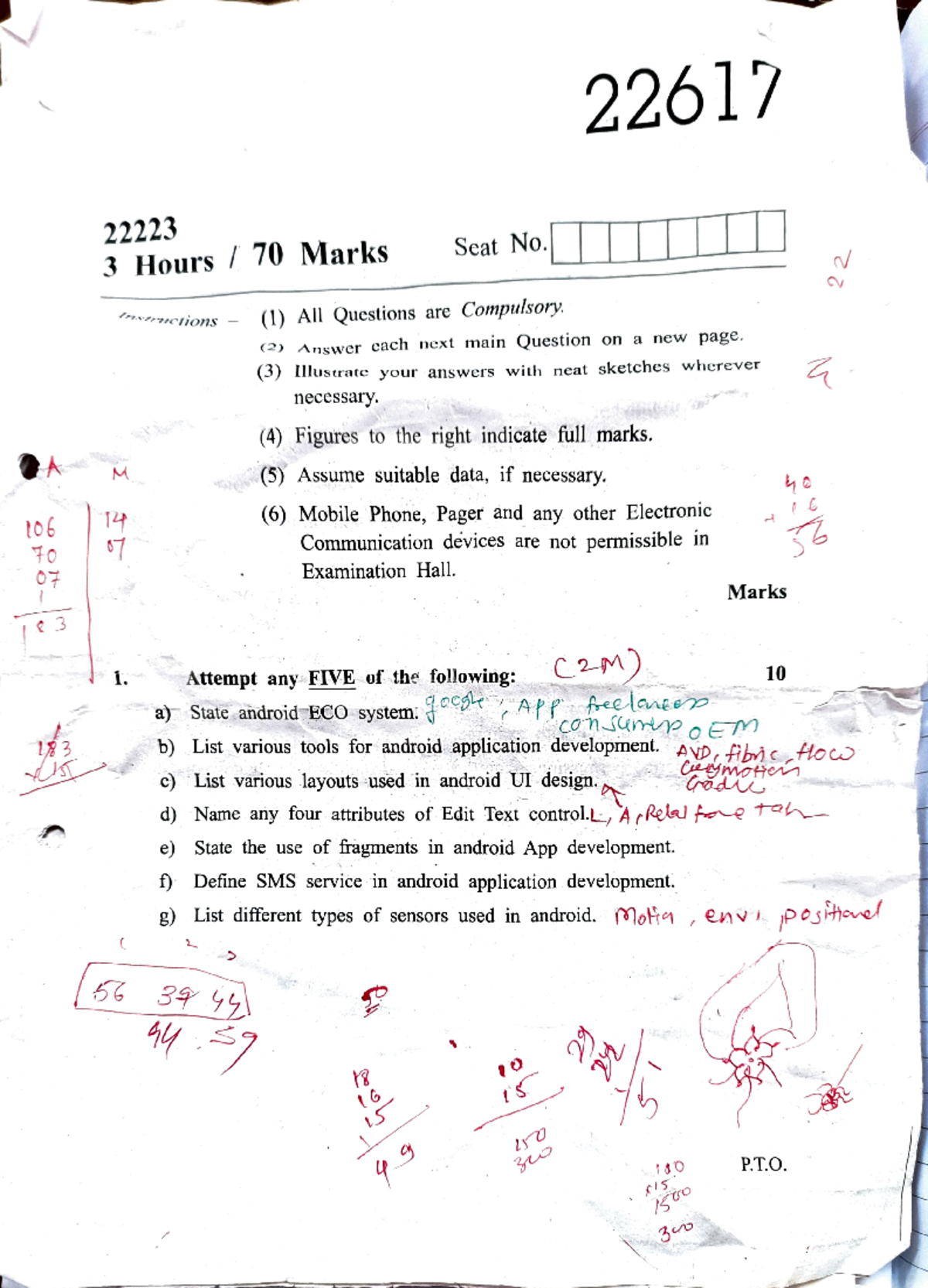 Mad last year paper - Computer Engineering - Studocu