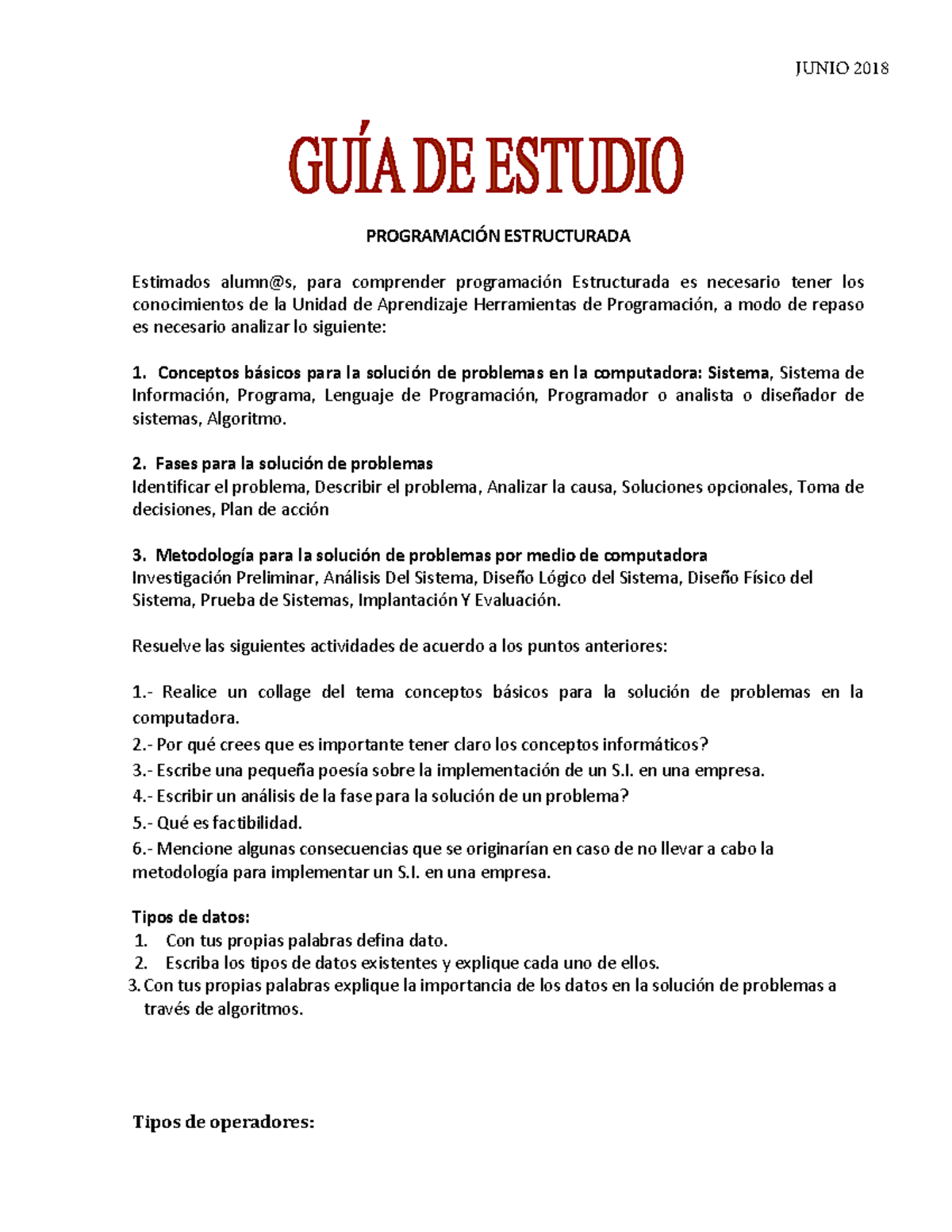 Programacion-estructural - Warning: TT: undefined function: 22 Warning: TT: undefined function ...