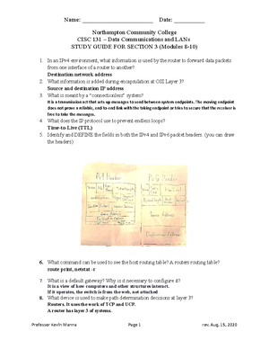 ITN v7 SG Section 1 (Modules 1-3) - Northampton Community College CISC ...