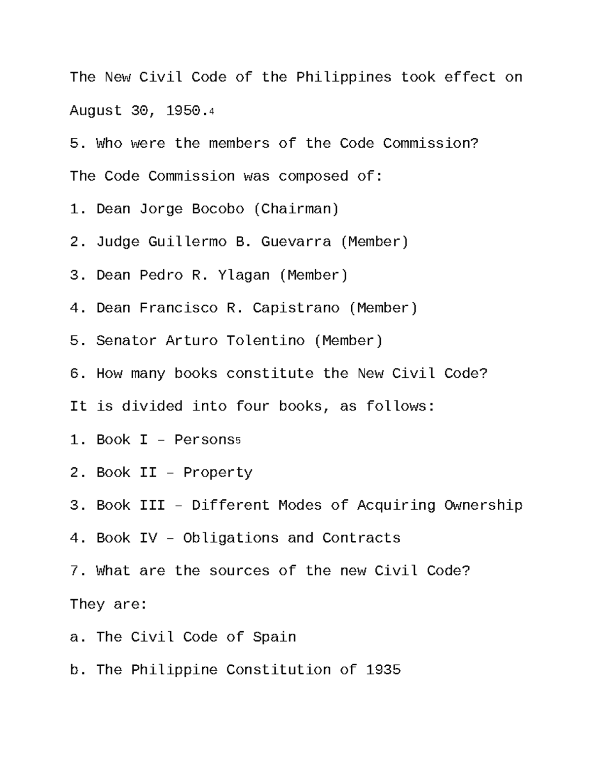 LAW3 - Obligation and Contracts Law explanation - The New Civil Code of ...