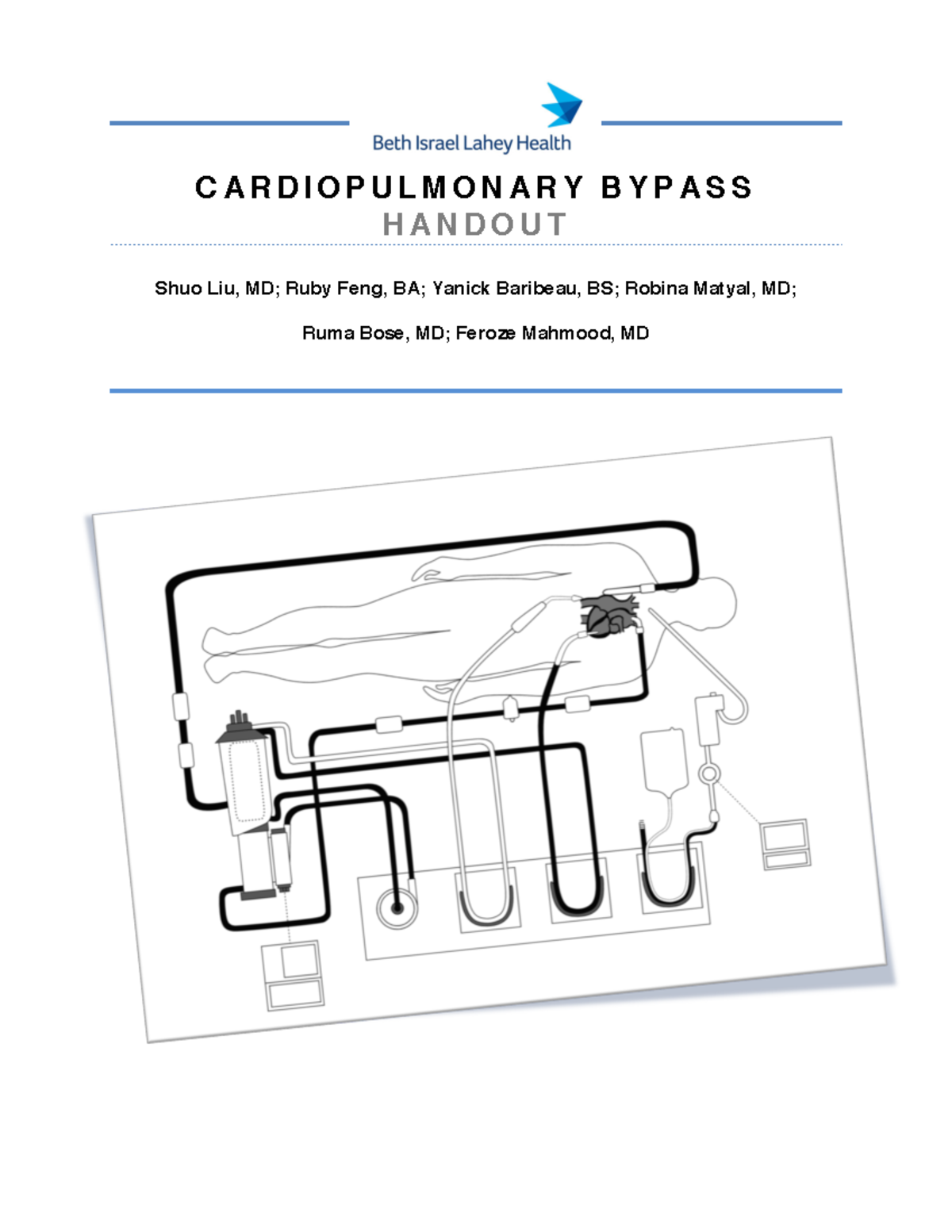 Cardiopulmonary Bypass - C A R D I O P U L M O N A R Y B Y P A S S H A ...