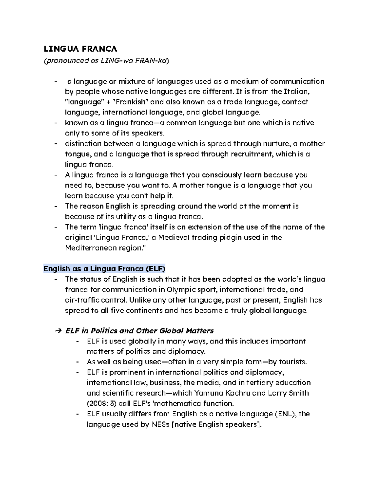 Lingua Franca - LINGUA FRANCA (pronounced as LING-wa FRAN-ka) a ...