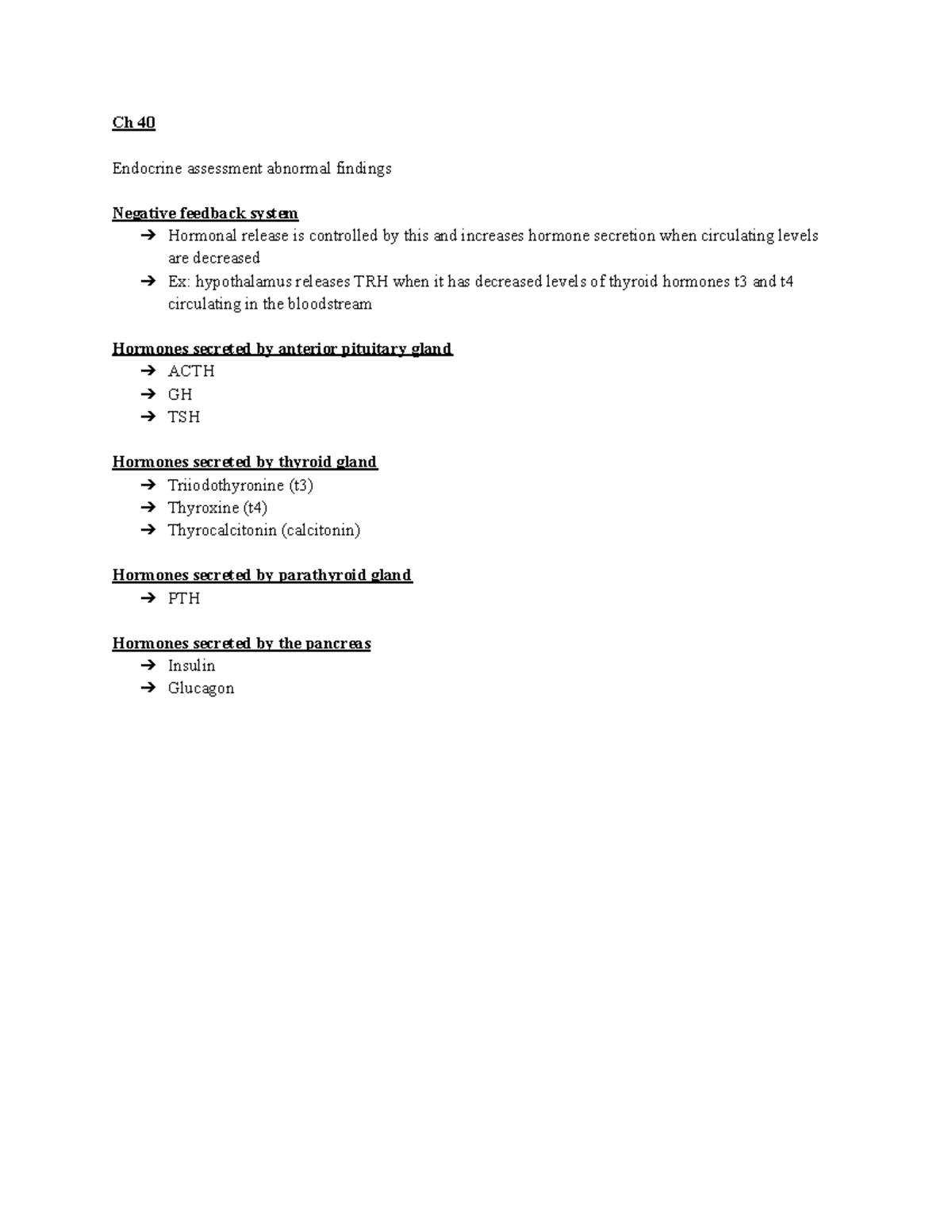 Hypothyroidism (hashimotos) - Ch 40 Endocrine assessment abnormal ...