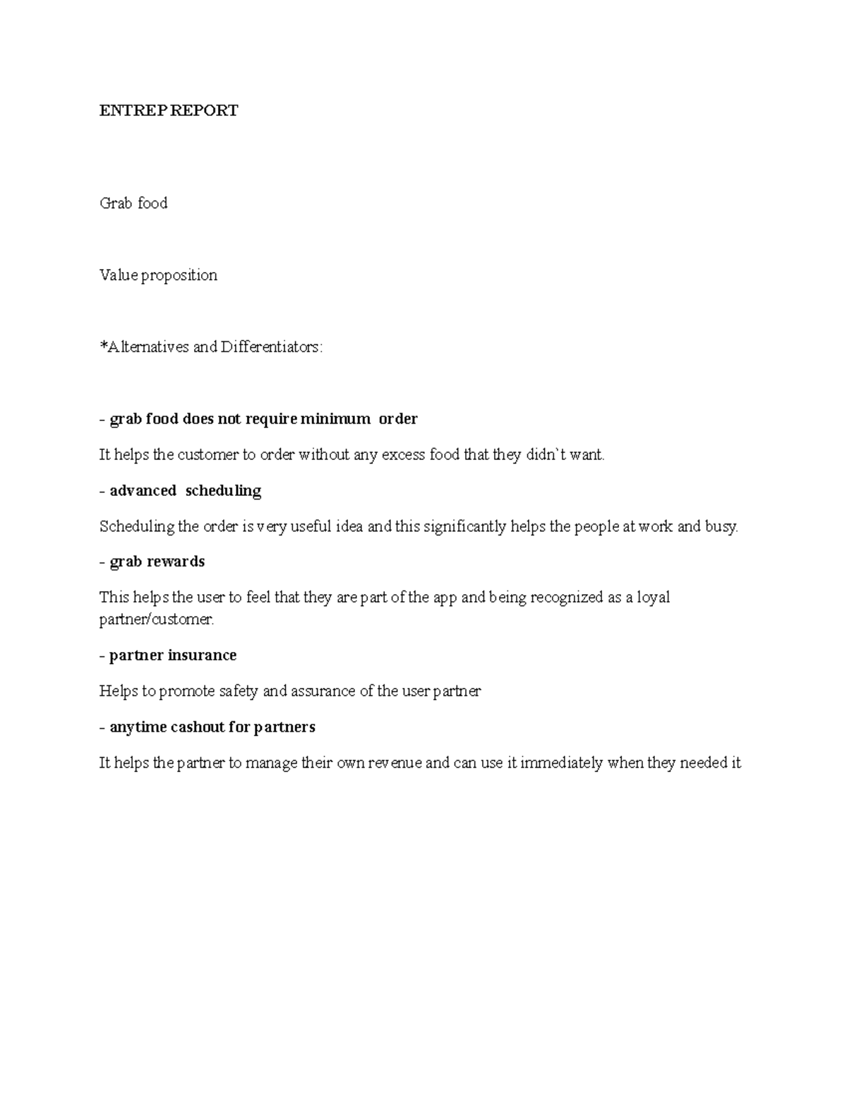 GRAB- Entrep- Report In the development of accounting data for decision ...