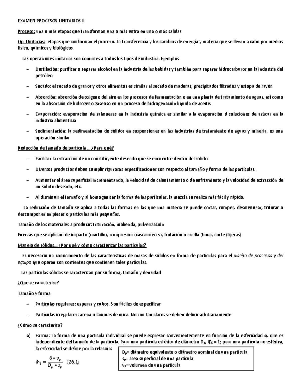Procesos Unitarios II - Warning: TT: undefined function: 22 Warning: TT: undefined function: 22 ...