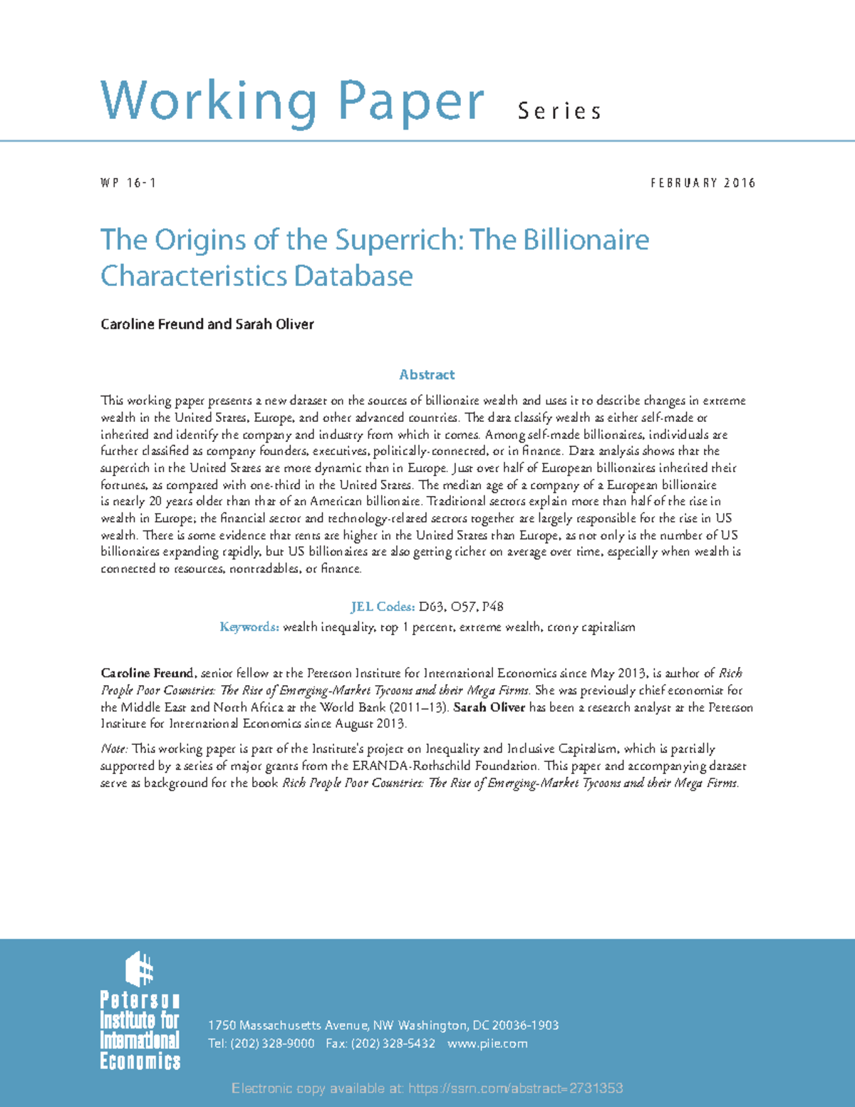 SSRN-id2731353 - Research - Electronic copy available at: ssrn/abstract ...