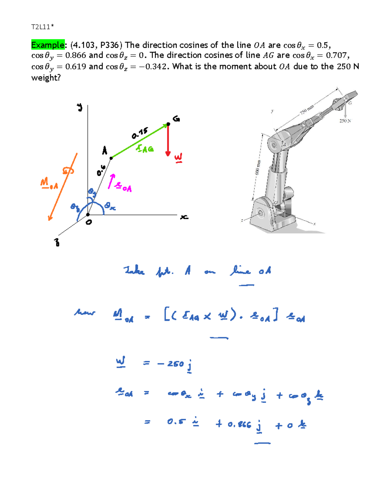 L11 - teaches more about graphs - Example: (4, P336) The direction ...