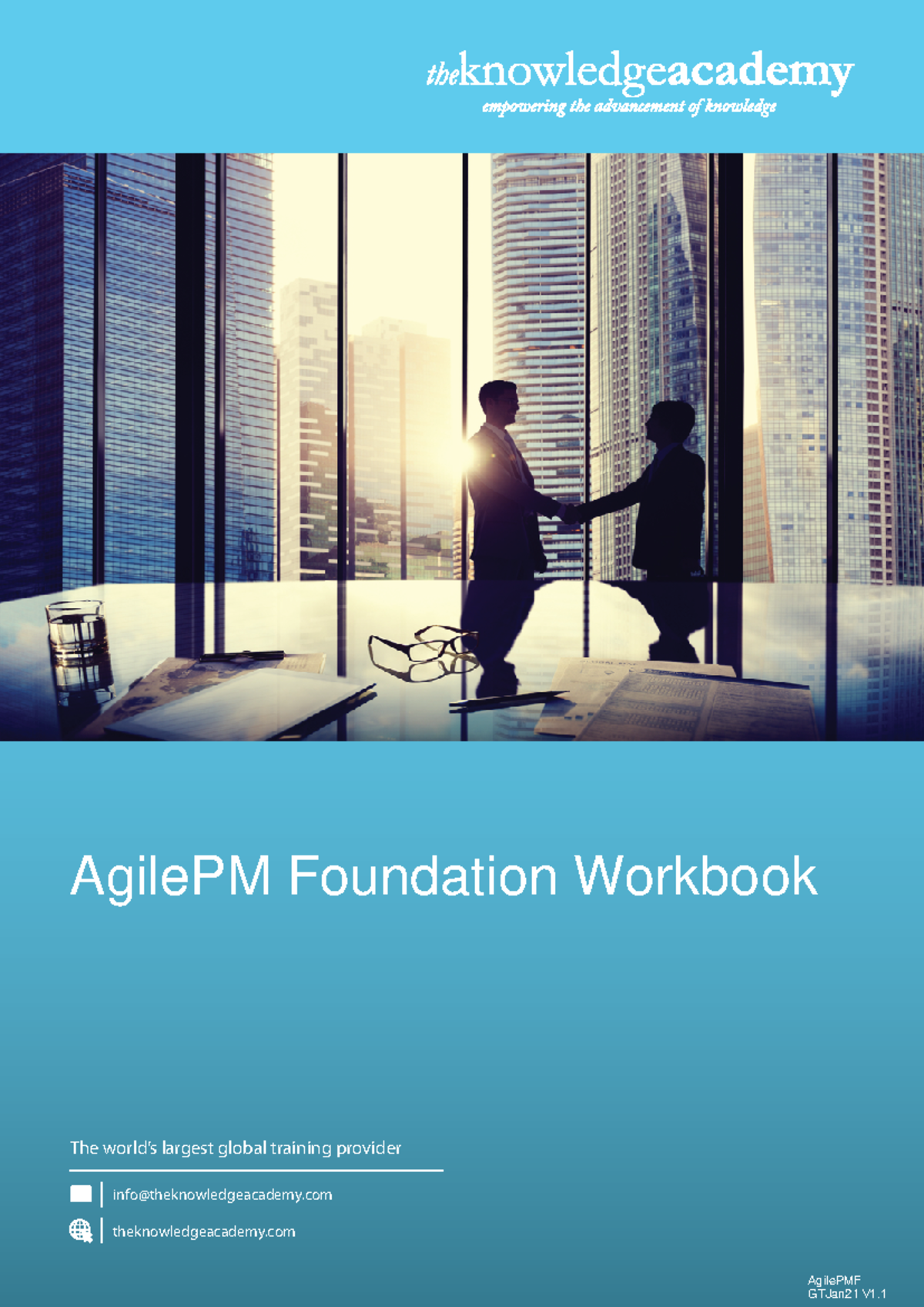 Workbook - Agile PM Foundation completed - The world’s largest global training provider AgilePM ...