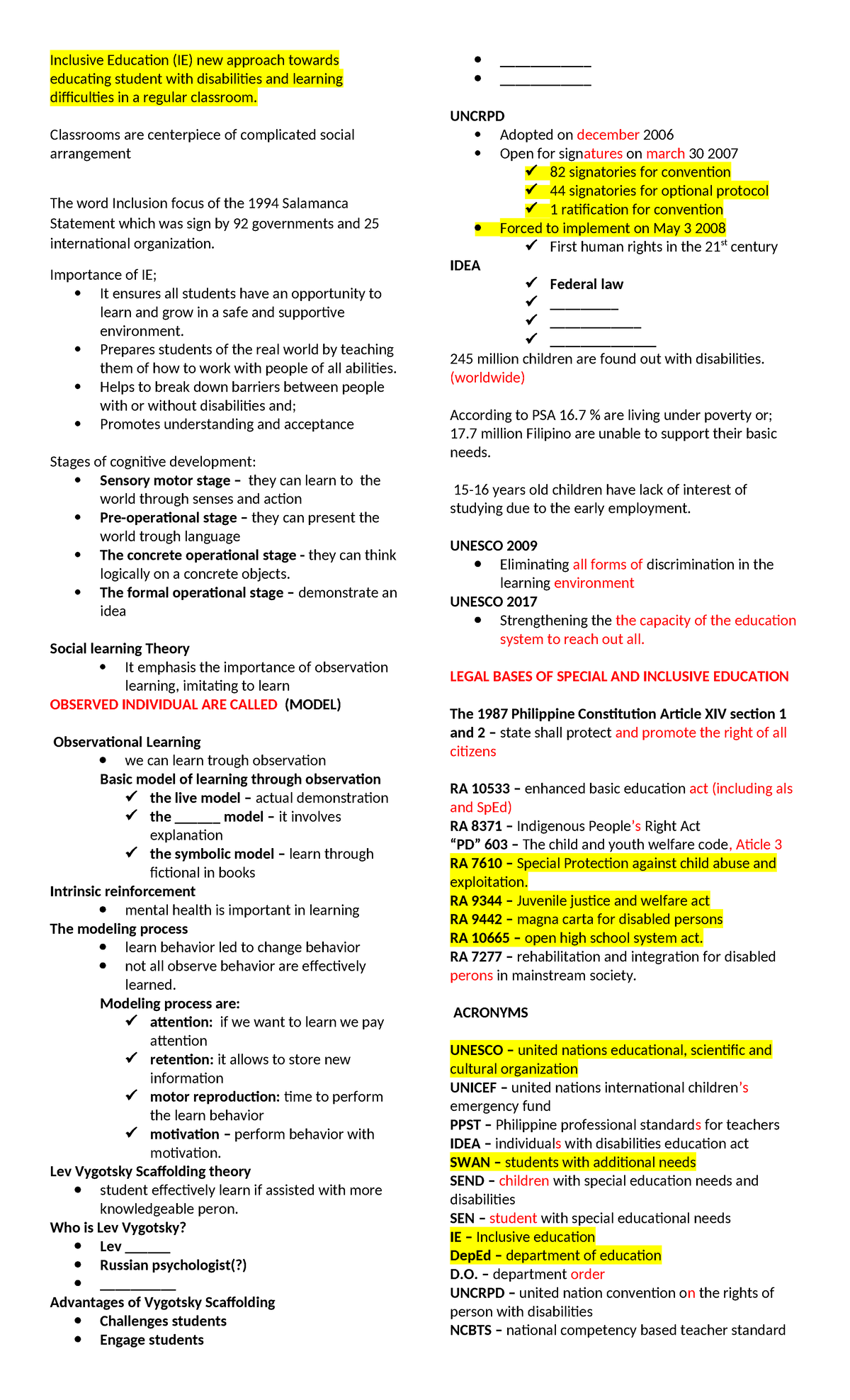 Inclusive Education - Classrooms are centerpiece of complicated social ...