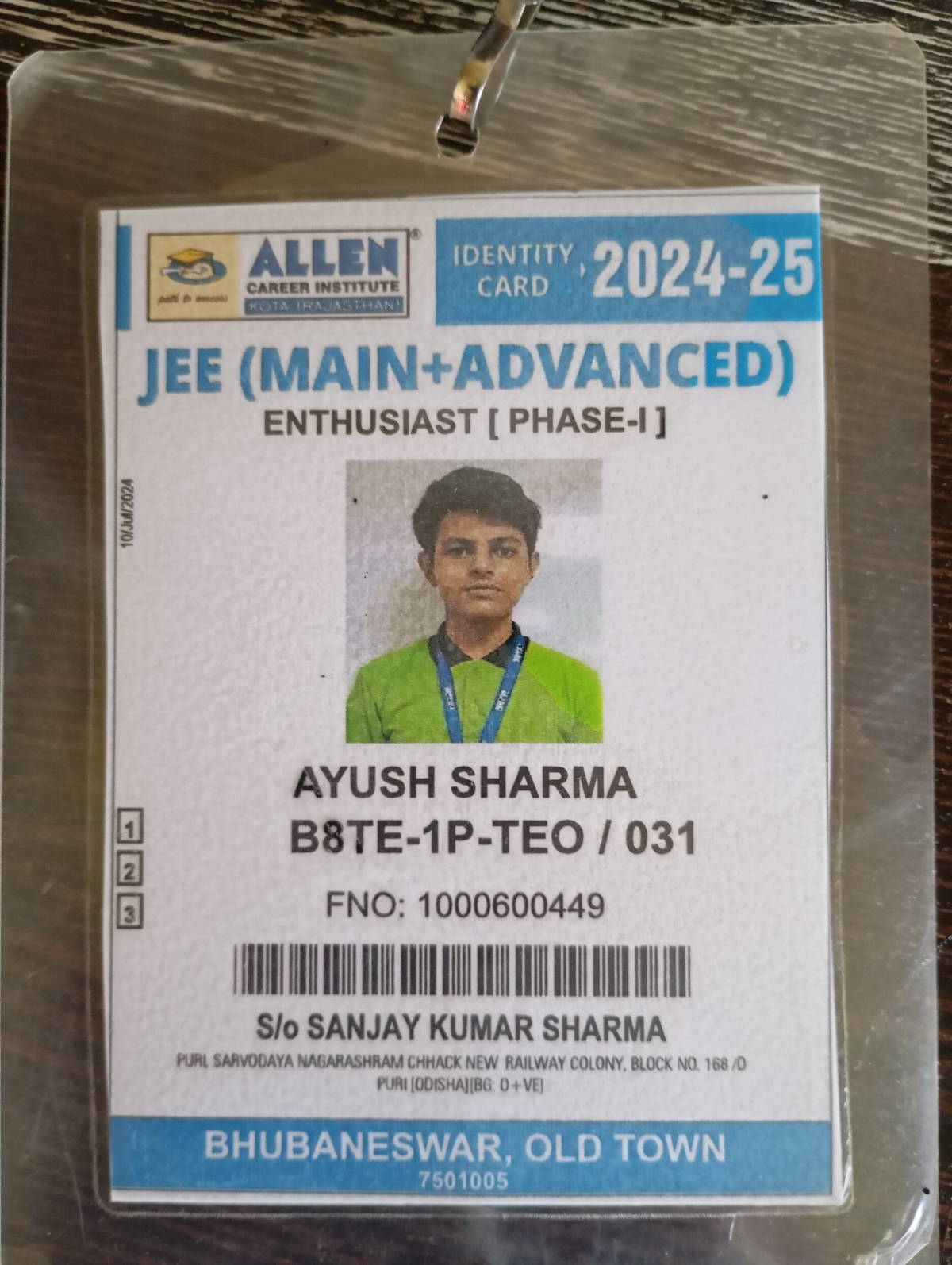 IMG 20240920 073056 - Thanks - Jee (Main + Advance) - ALLEN IDENTITY ...
