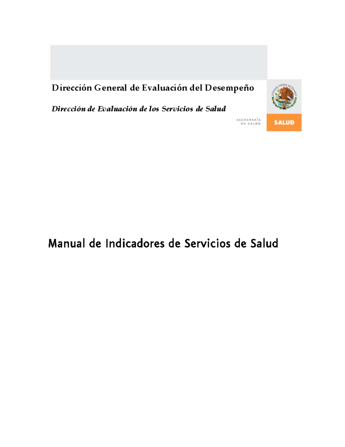 Indicadores De Salud: Aspectos Conceptuales Y Operativos – IIOMI