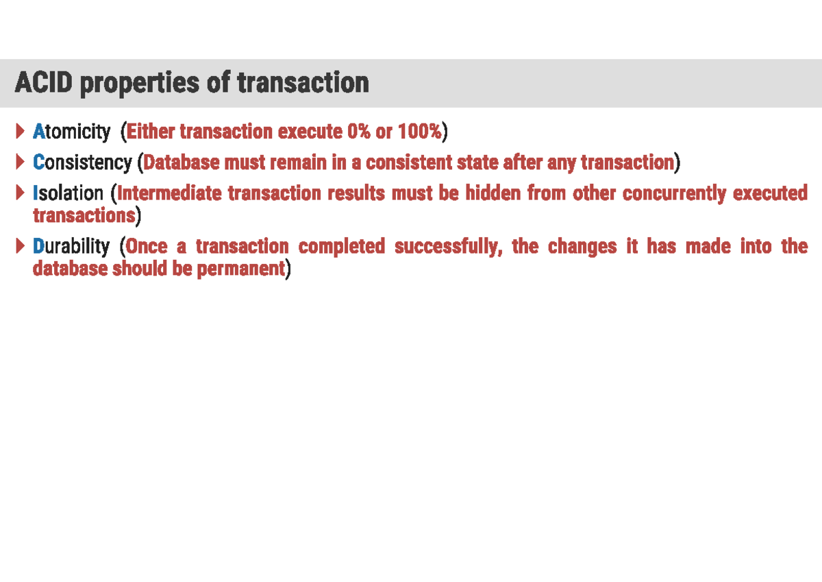 Transaction protocol1 - Computer science engineering - Studocu
