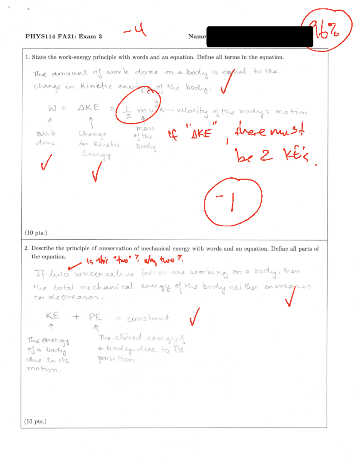 PHYS114 FA21 Exam 3 - Define all terms in the equation 1T^z- a-t\otr^,t ...