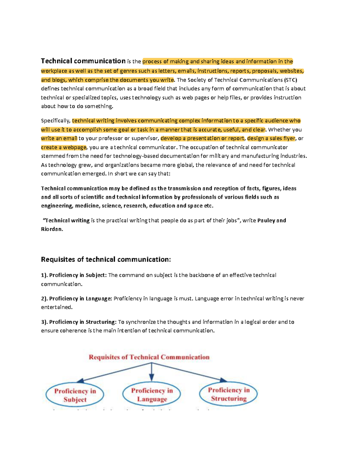 TC unit-1 - Technical Communication AKTU - Technical communication is ...