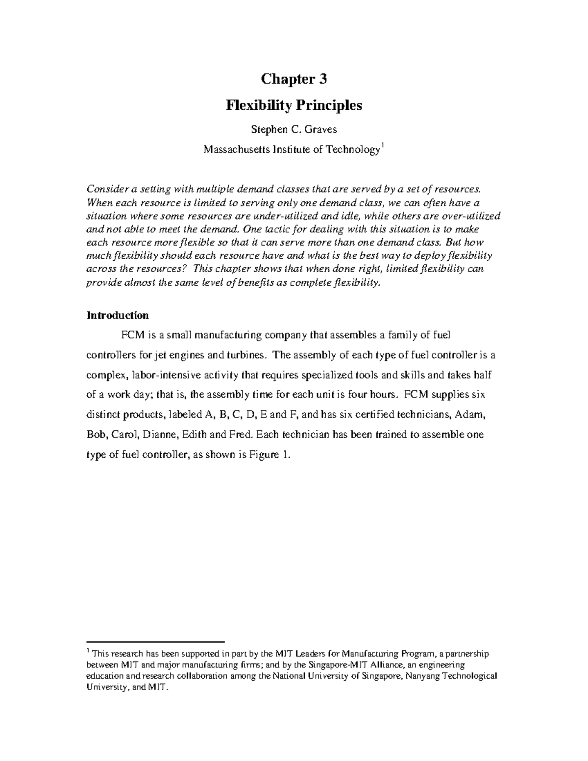 Flexibility chapter REV Dec 06 Complete - Chapter 3 Flexibility ...