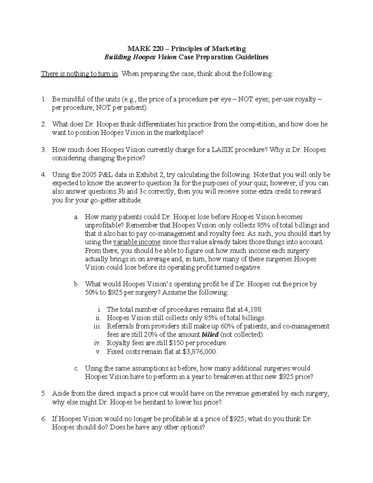 Hoopes Vision Reading Guide - MARK 220 – Principles of Marketing ...