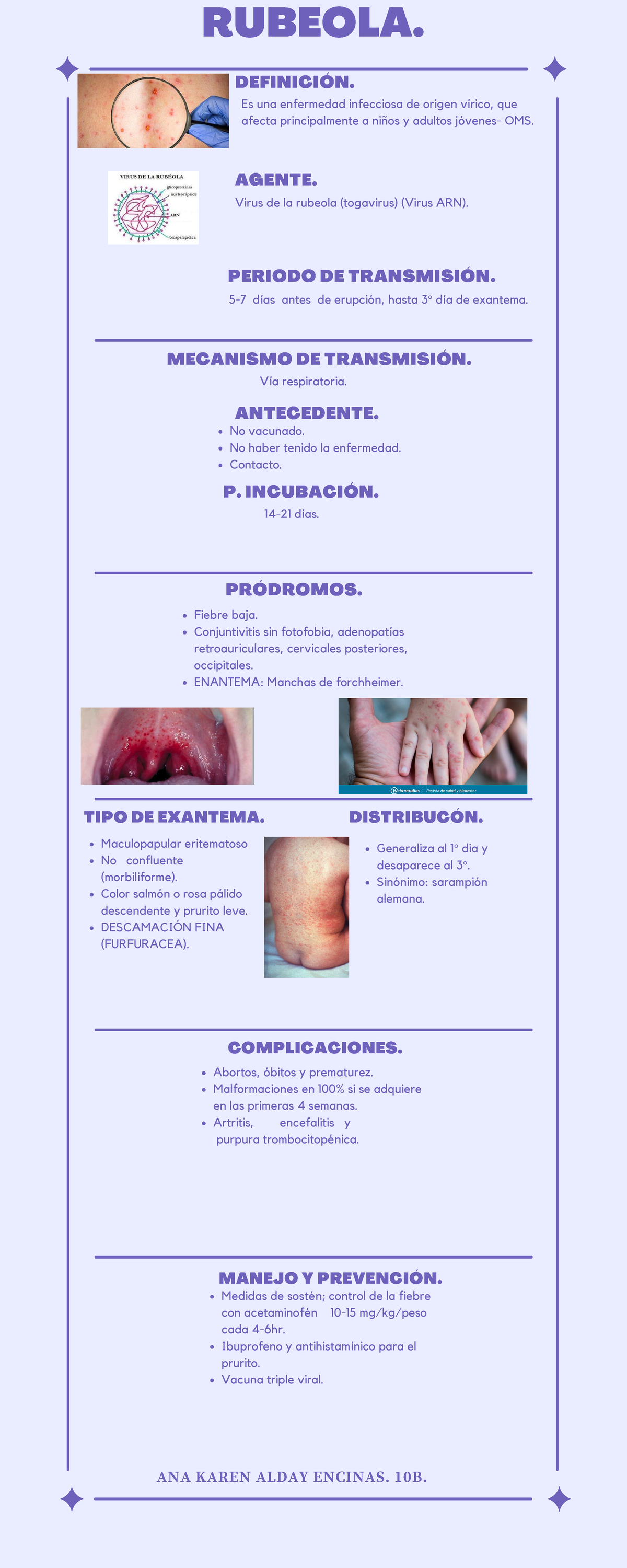 Rubeola en el paciente pediatrico Para diagnosticar el trastorno se ...