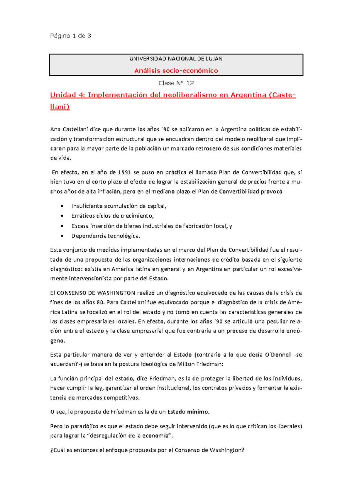 ASE 24 - clase 12 - Castellani - Modelo neoliberal - Página 1 de 3 ...