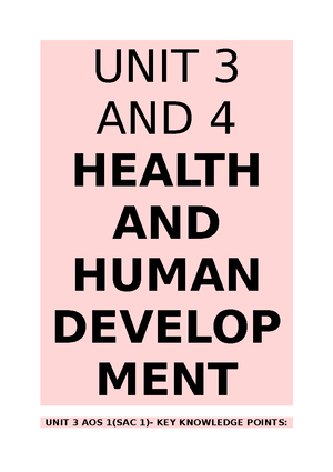 Hhd unit 4 aos 2 notes - Objectives: end extreme poverty, fight ...