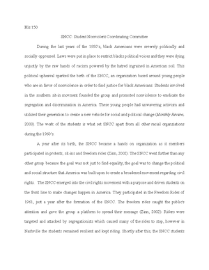 HBCU Essay -2 - Grade: A - HBCU Essay: Bethune Cookman University Most ...