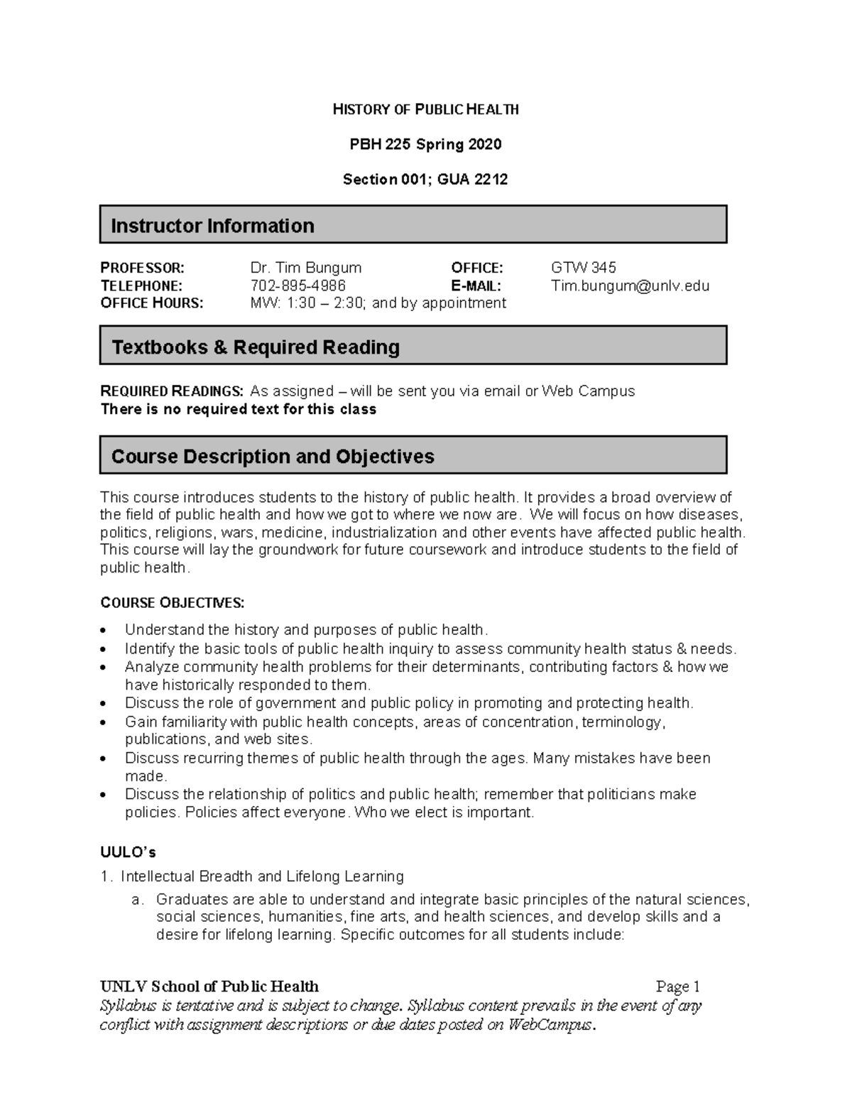 syllabus-unlv-school-of-public-health-page-1-syllabus-is-tentative