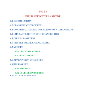 Edc unit 2 rectifiers and filters - UNIT II RECTIFIERS & FILTERS: 2 INTRODUCTION For the - Studocu