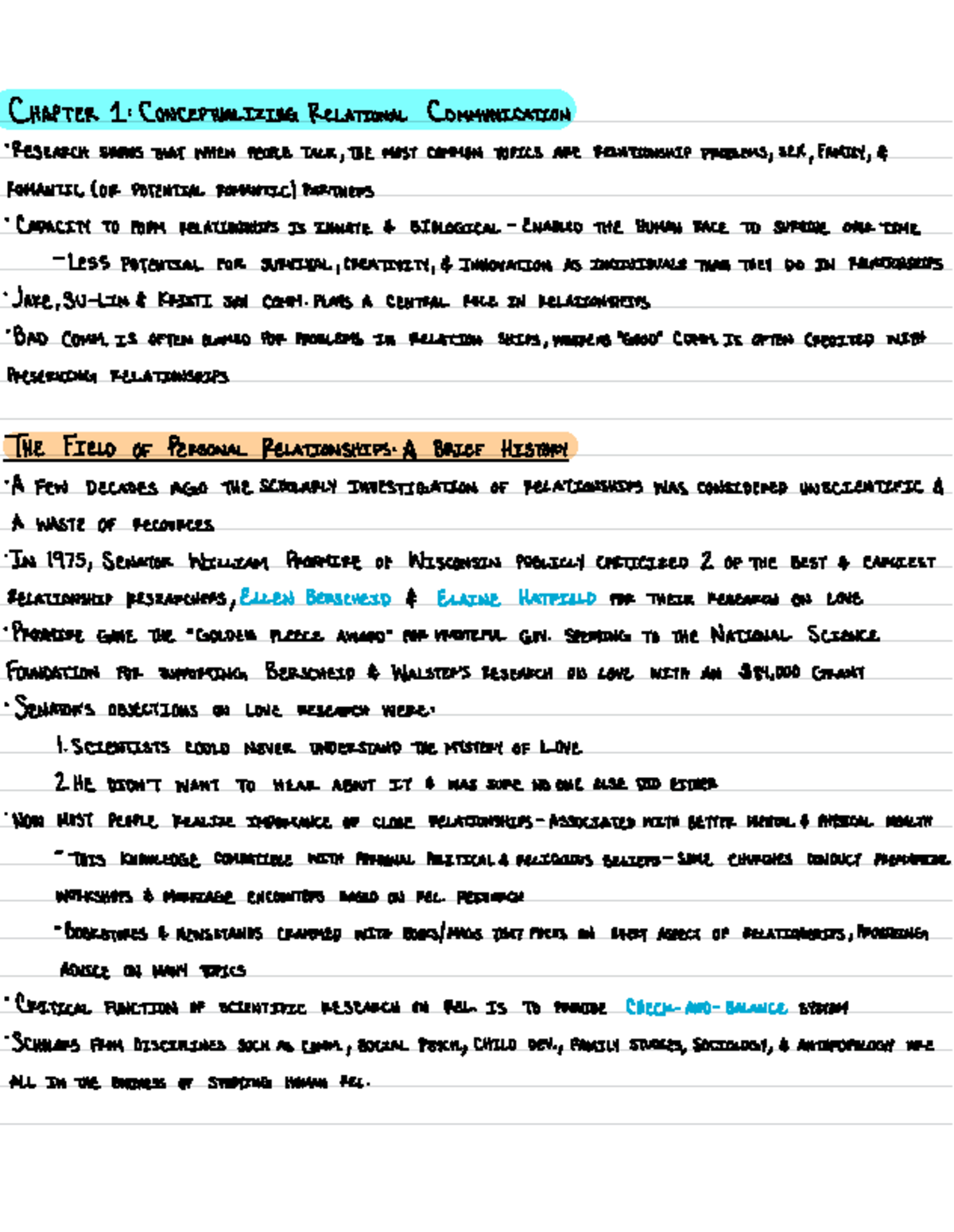 Personal Growth and Human Relationships Ch. 1 - CHAPTER 1 ...