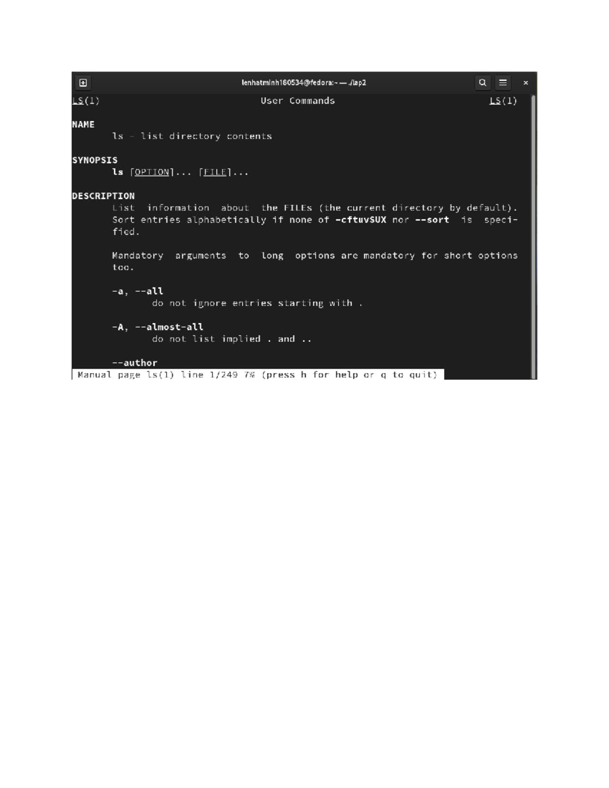 Lab2-NWC - :)) - Computer Networking - function returned the status of the executed command ...