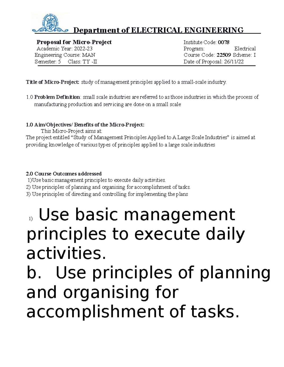 MAN Report 22509 - good - Department of ELECTRICAL ENGINEERING Proposal ...