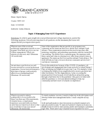 GCU Style Guide - Grand Canyon University GCU Style Guide for Lower ...