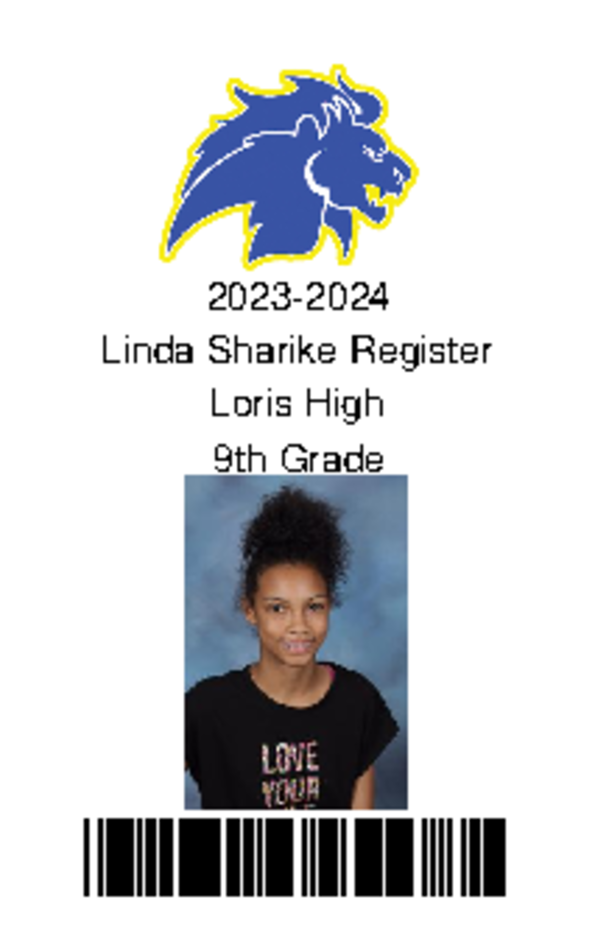 2023 Student Identification Card - id:227651key ...