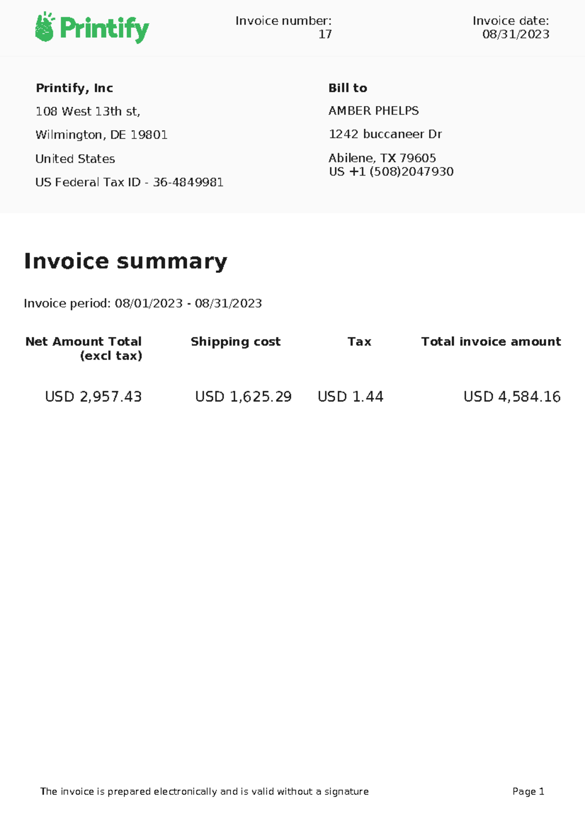 63108 e5106d9e66ae73746 d3-trang - Invoice number: Invoice date ...