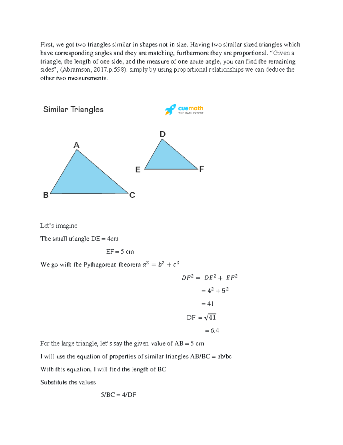 Unit 7 discussion College Algebra MATH 1201-01 - First, we got two ...