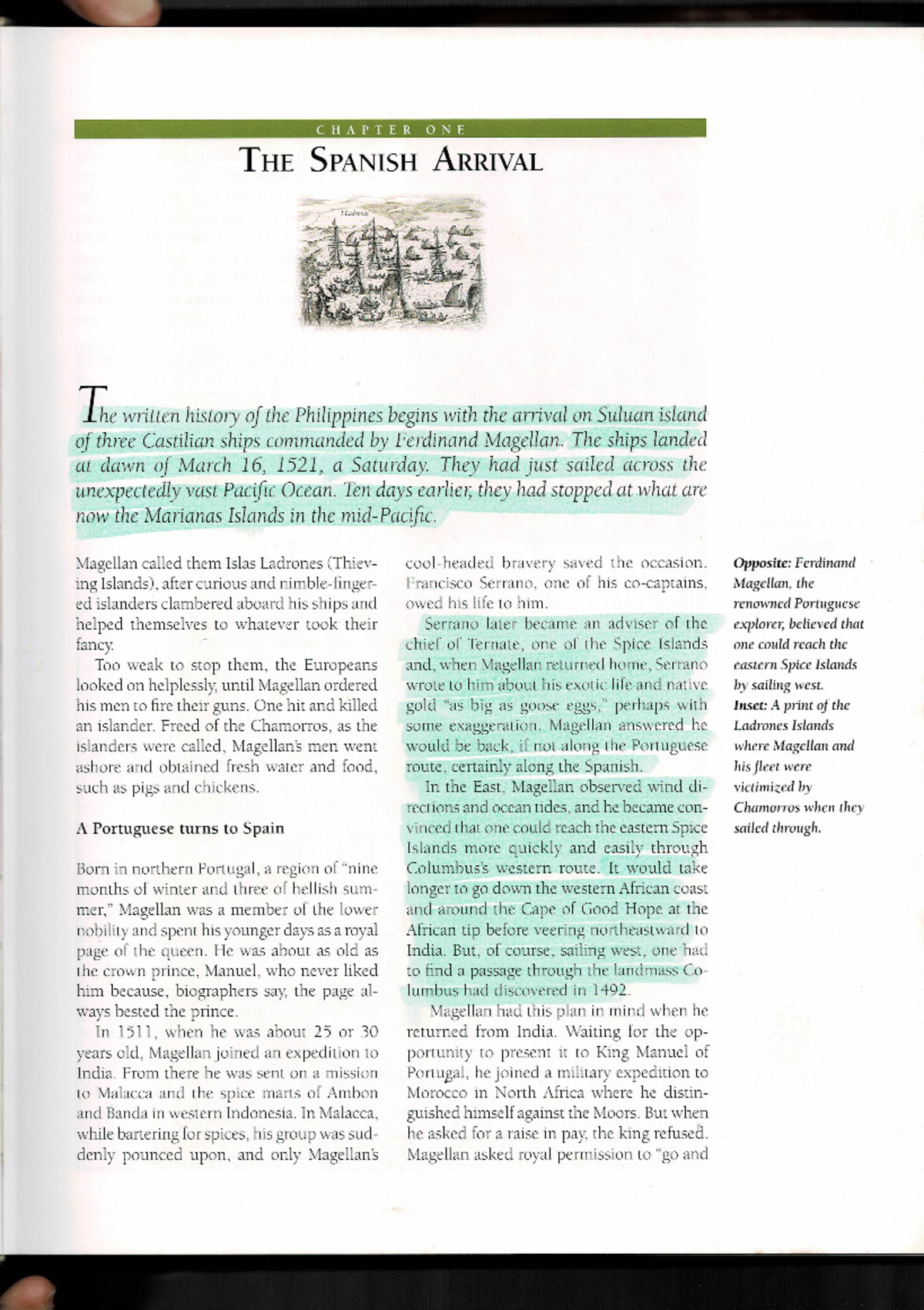 Part 1, arrival of the spaniards rotated - CHAPTER ONE THE SPANISH ...