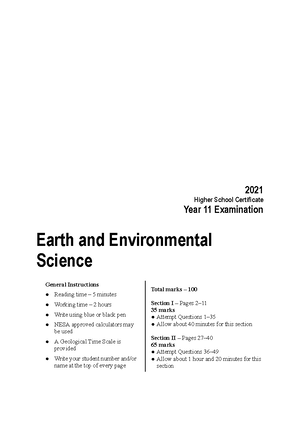 Module 4 EES Notes - MODULE 4 – HUMAN IMPACTS CHT – WATER MANAGEMENT ...
