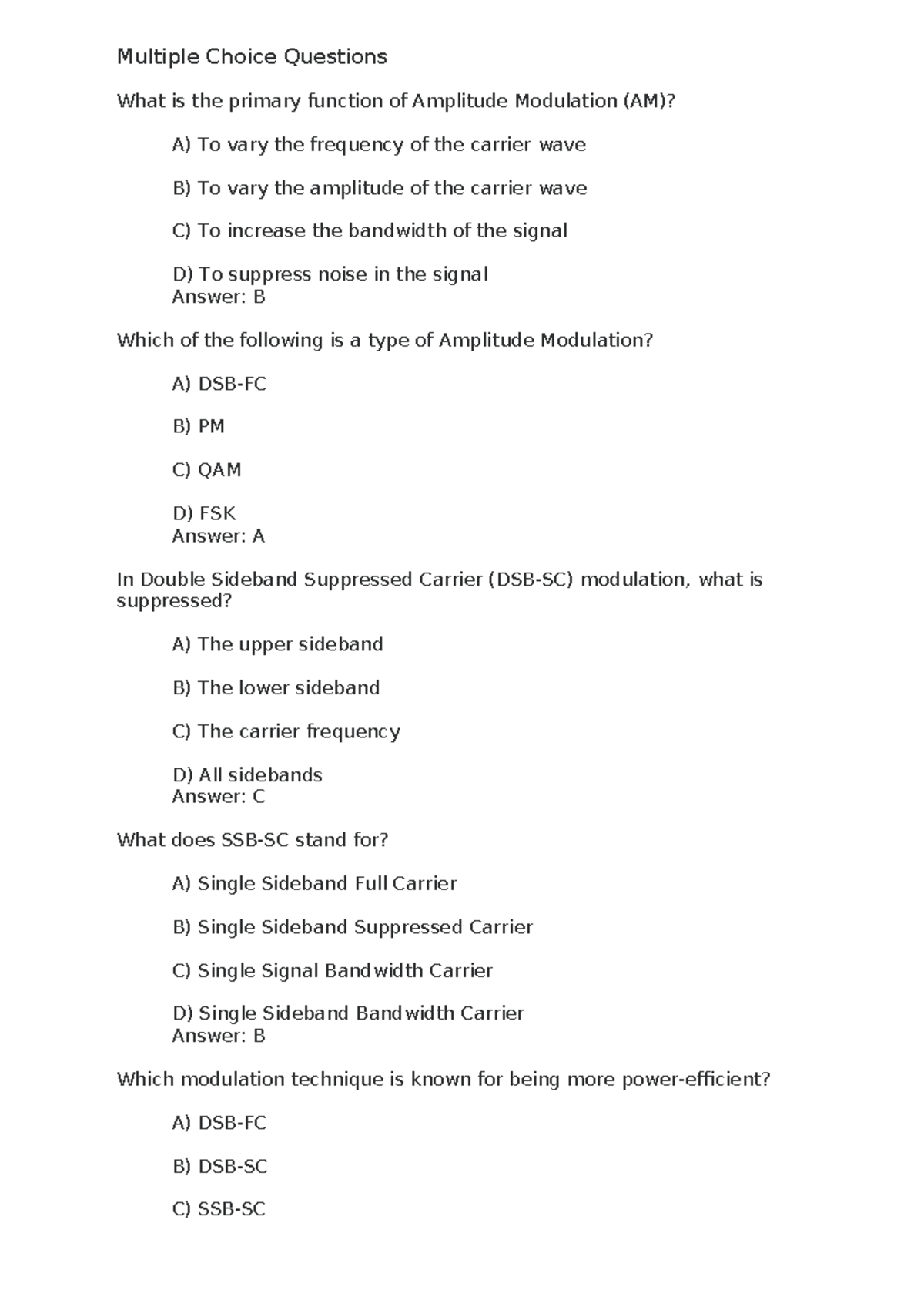 Multiple Choice Questions pcs 20 ref copy - Multiple Choice Questions ...
