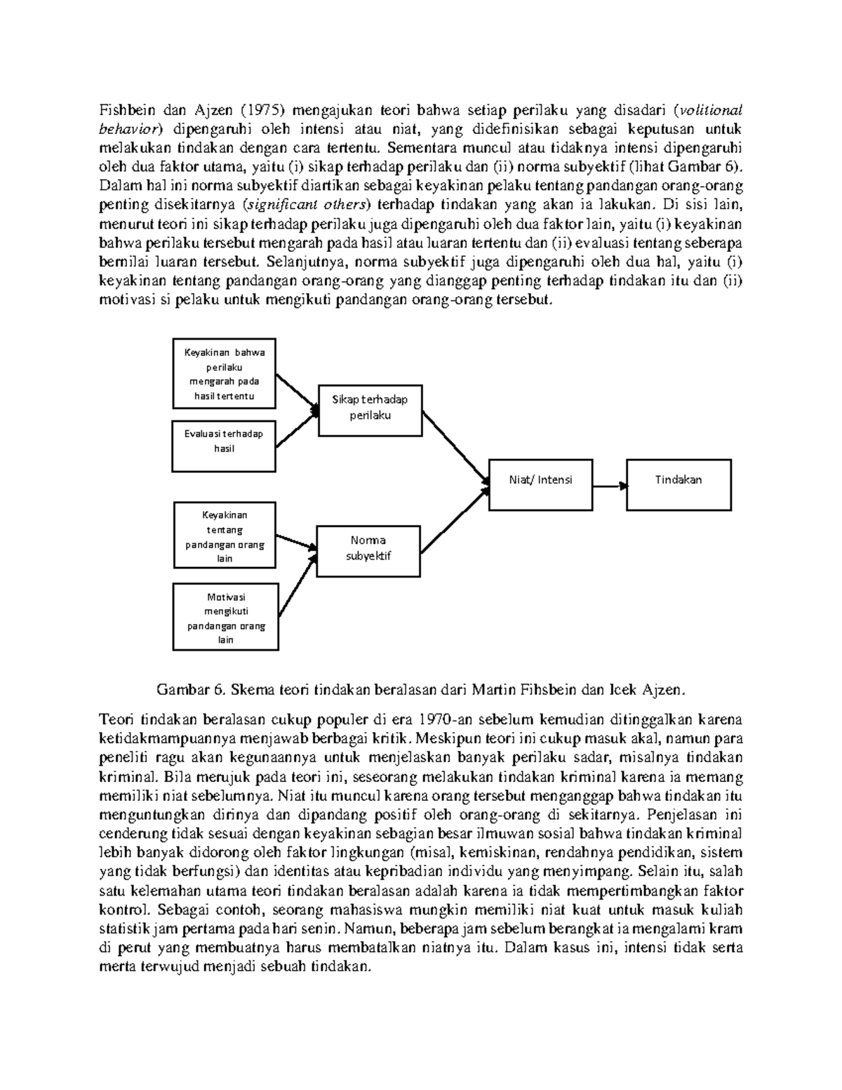 Sikap - Fishbein dan Ajzen (1975) mengajukan teori bahwa setiap ...