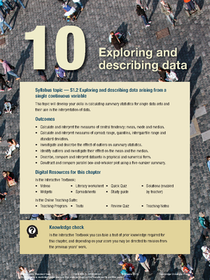 Ch 7 Classifying & Representing Data - Classifying and 7 representing data ####### Knowledge ...