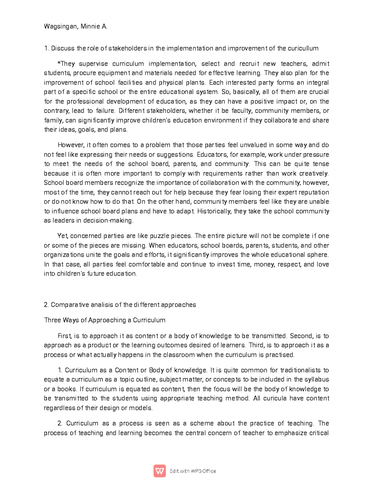 1. Discuss the-WPS Office - 1 - Studocu