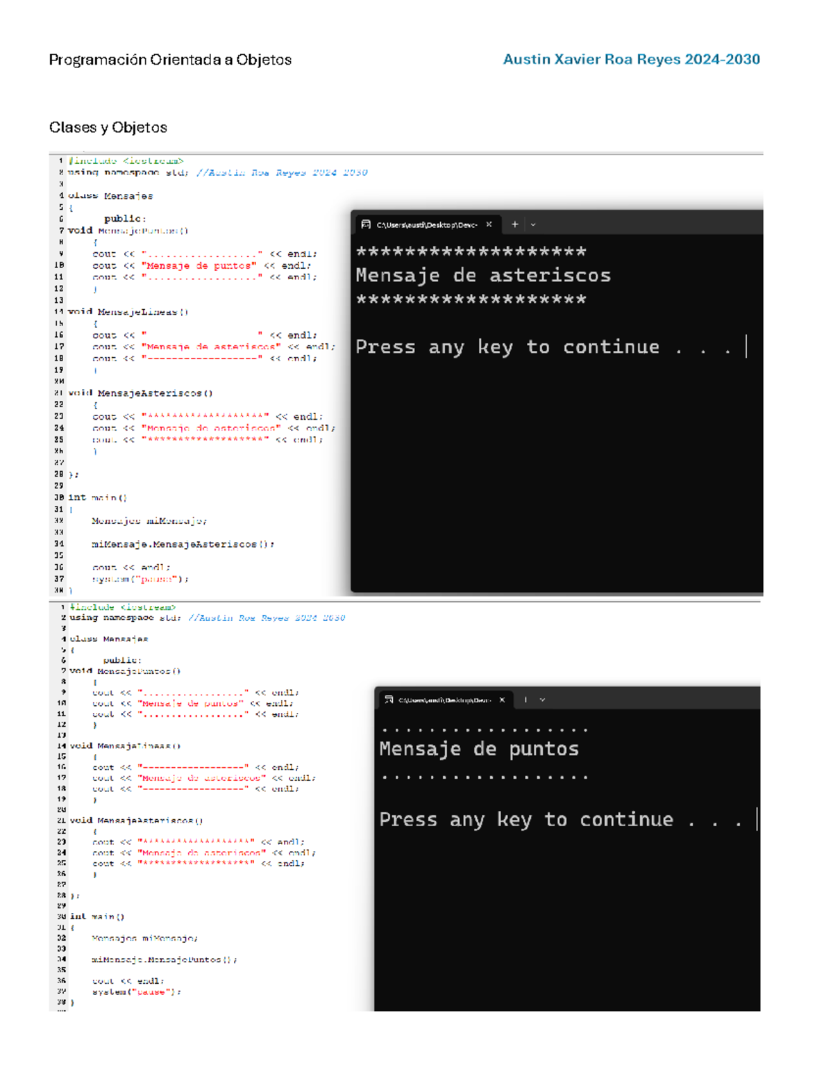 Programación Orientada objeto - fundamentos de programacion ...