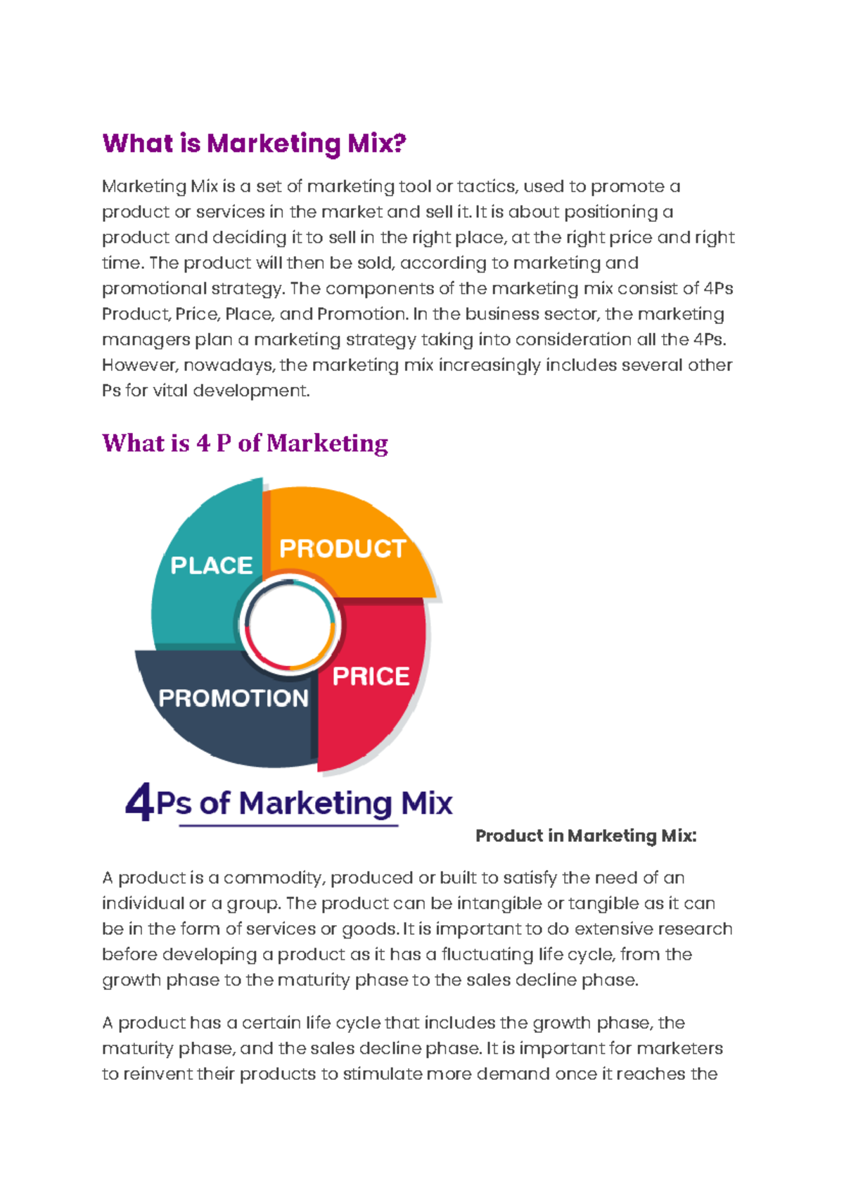 What is Marketing Mix - Summary Applied Psychology - What is Marketing ...