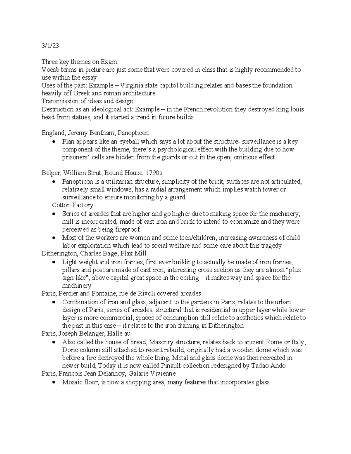 ARTH 202N Historicism in Architecture of the Long Nineteenth Century ...