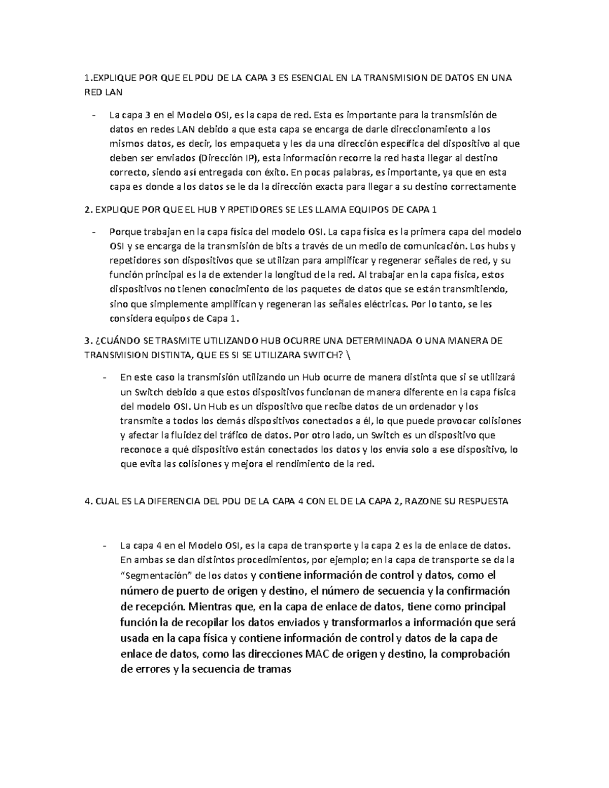 Modelos DE RED - Javier MOTA PAUL Velasquez - 1 POR QUE EL PDU DE LA ...