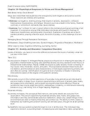 [Solved] Exam 4 review mental health - Concepts Of Mental Health ...