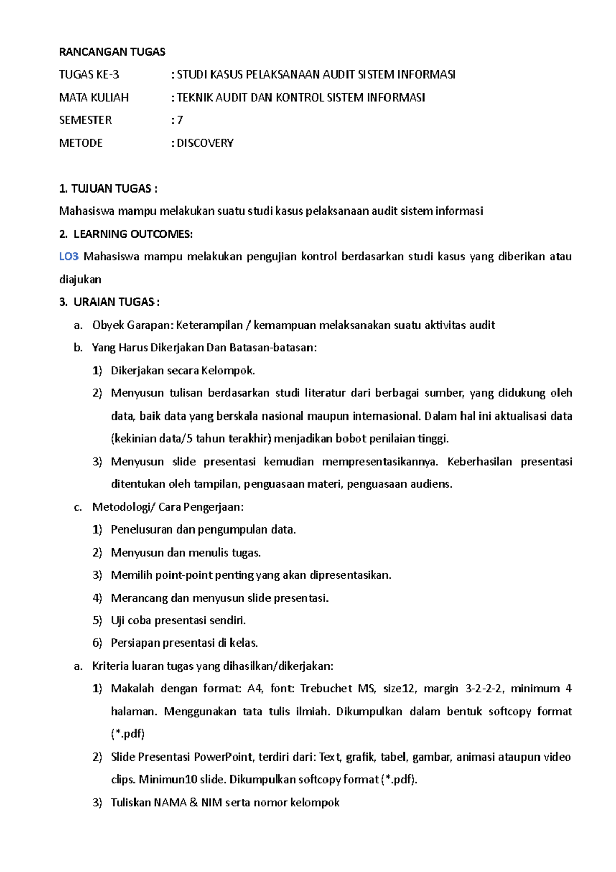 Tugas 3 - grgbrkjegre - RANCANGAN TUGAS TUGAS KE-3 : STUDI KASUS ...