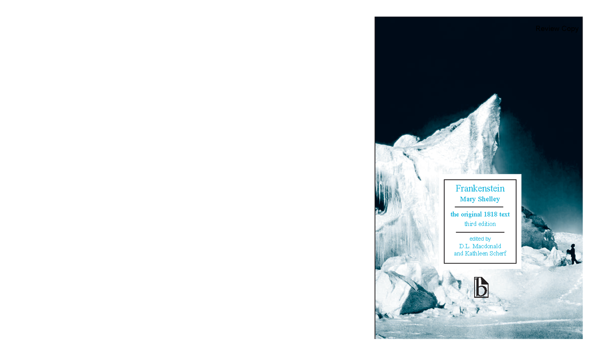 Shelley, Frankenstein, Broadview, 47-137 - Frankenstein Mary Shelley ...